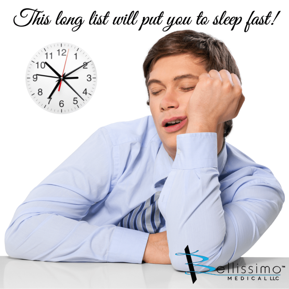 This long list will put you to sleep fast! | Hormone Replacement ...